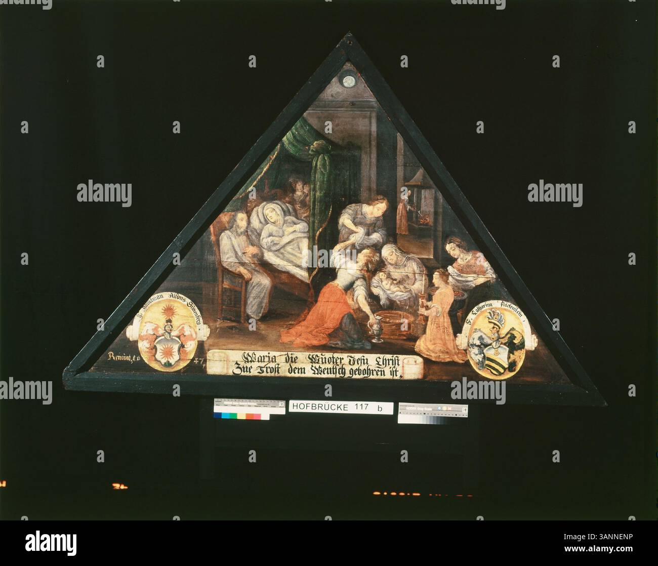 'Birth of Mary' depicts the Virgin Mary’s birth, the mother of Jesus ...