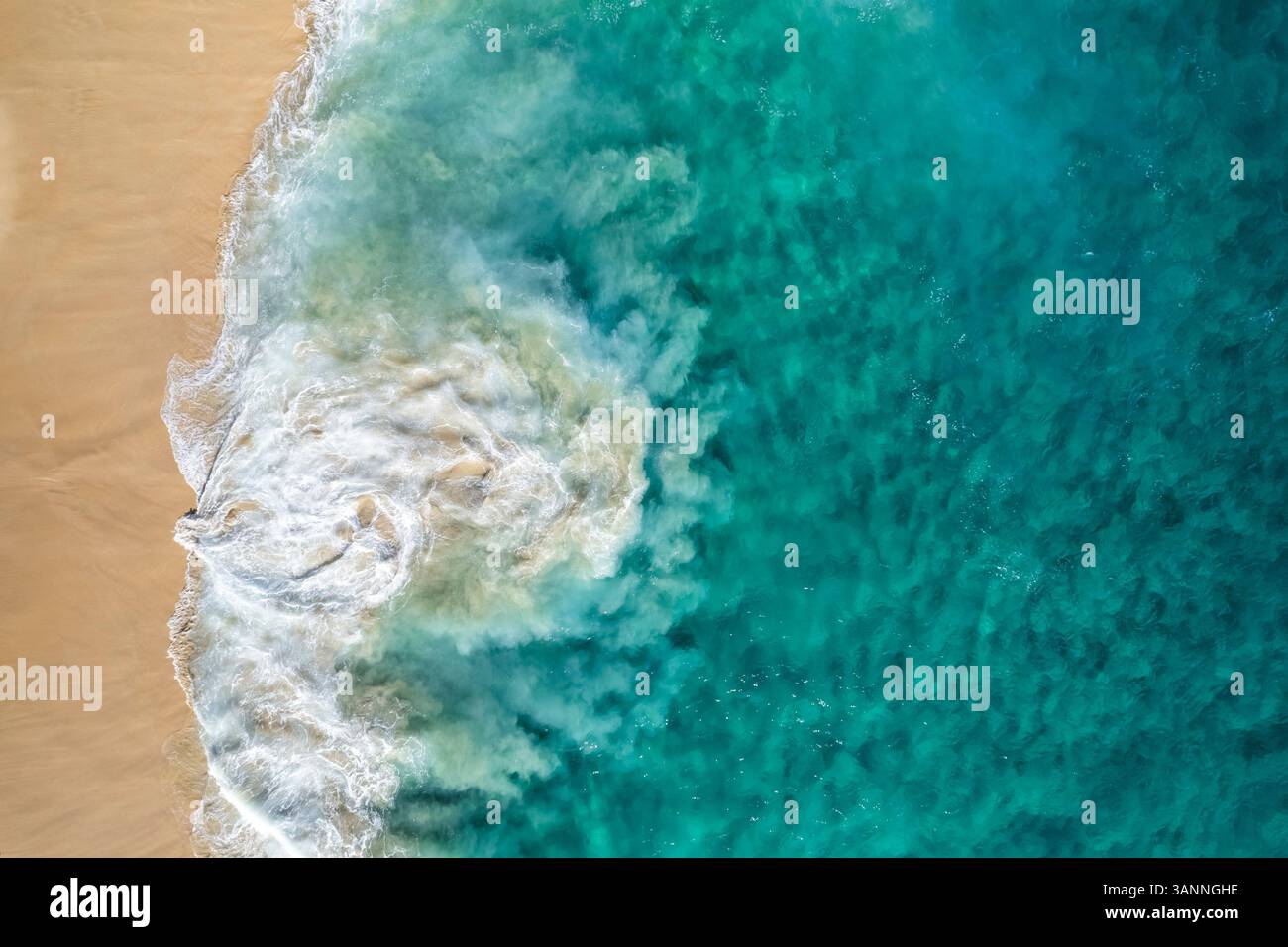 Aerial view crispy waves hi-res stock photography and images - Alamy