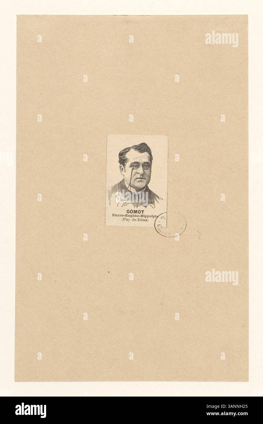 This wood engraving from the Boyer collection features Pierre-Eugène ...