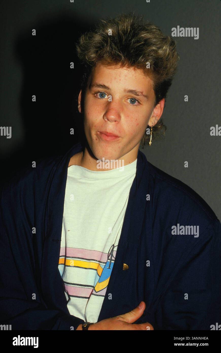 Aug. 17, 2007 - COREY HAIM 1987. BETTY MICKELSON-MICHELSON-(Credit ...