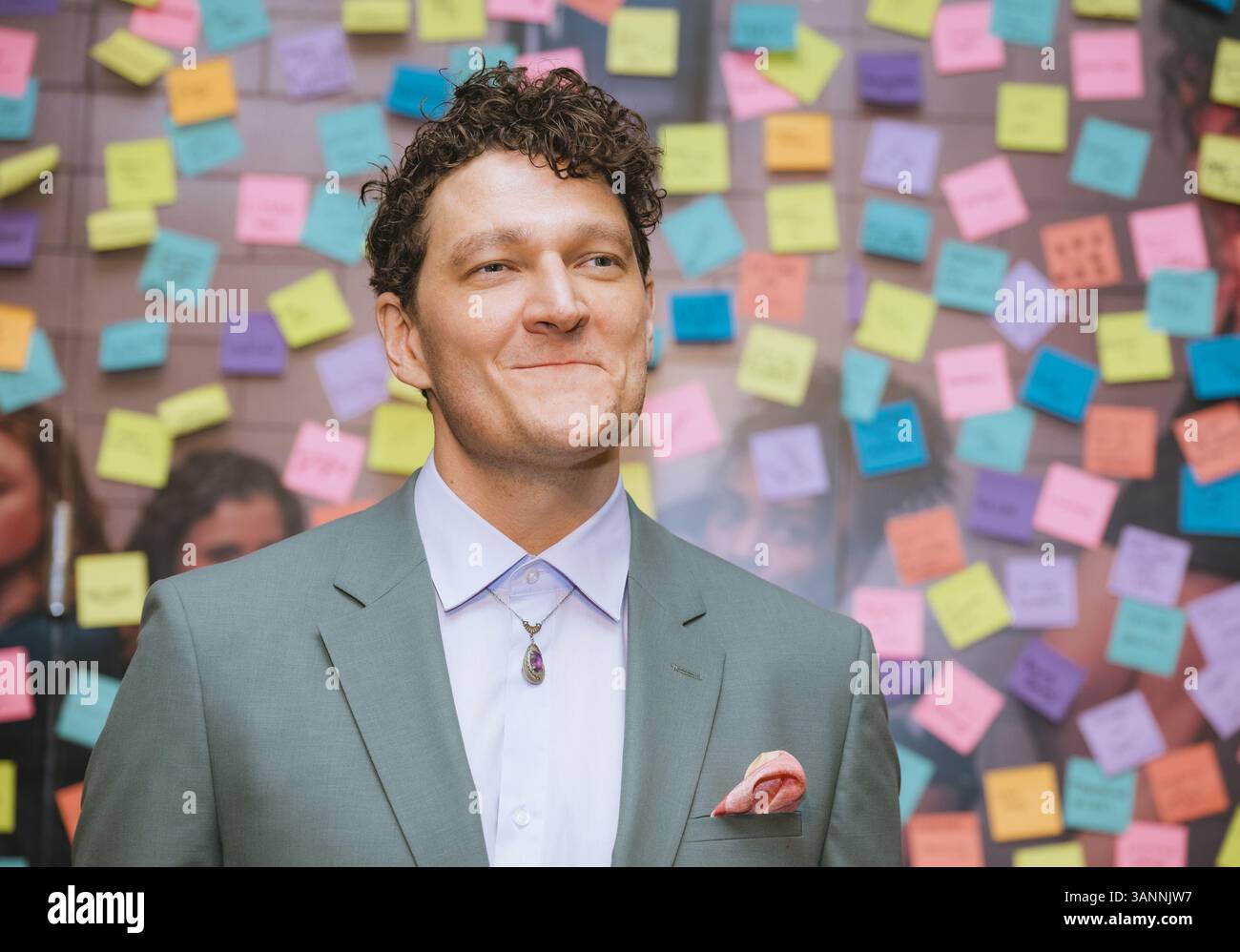 April 14, 2025, New York, New York, United States: Gabriel Ebert ...