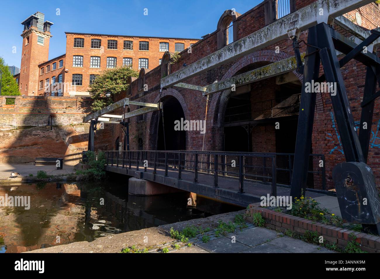 Image of Viaduct in Castlefield, manchester Stock Photo - Alamy