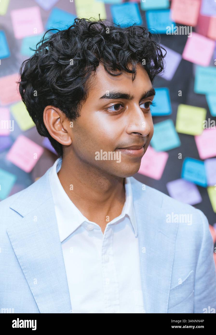 April 14, 2025, New York, New York, United States: Nihar Duvvuri ...