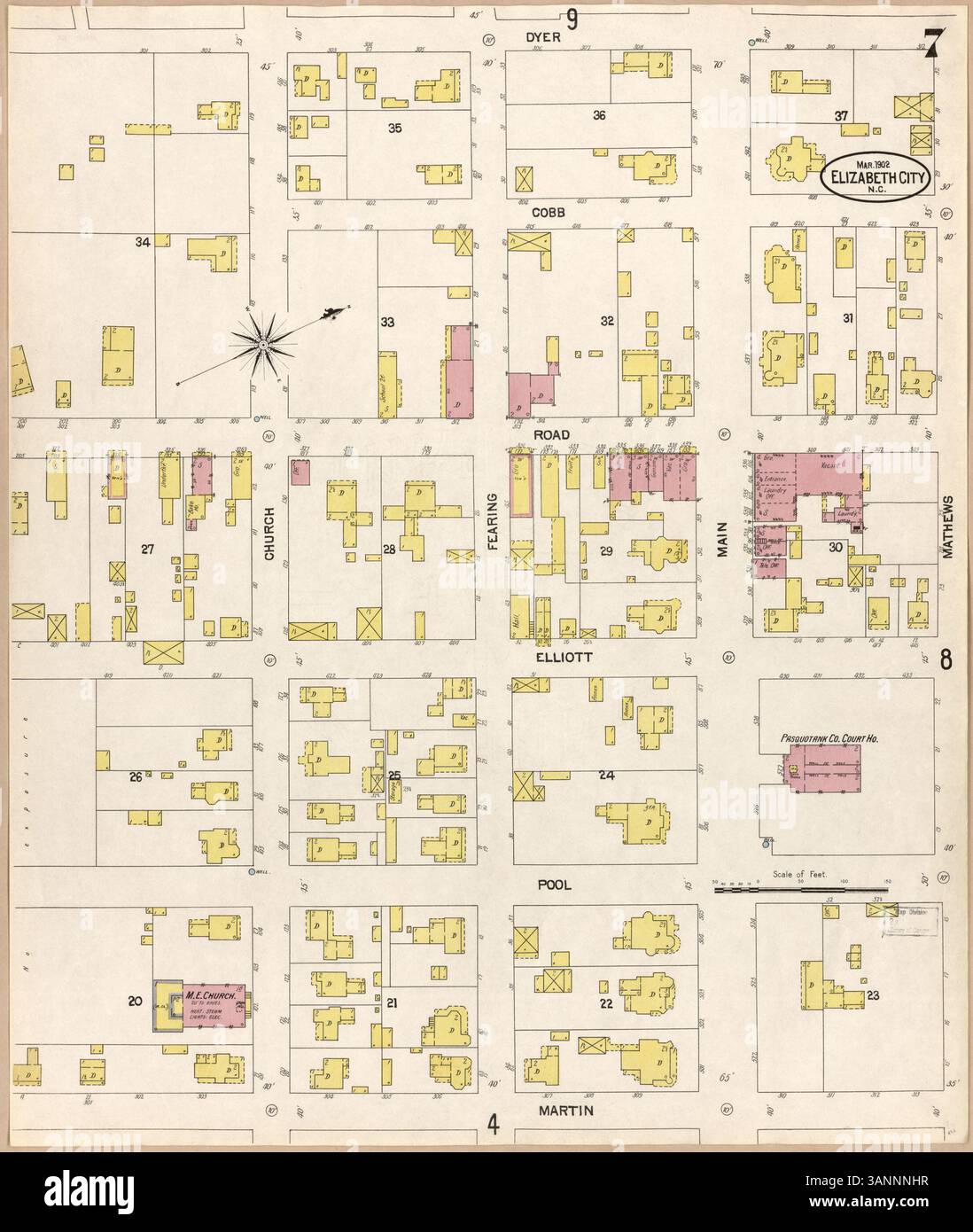 This map, created in March 1902, provides a detailed representation of ...
