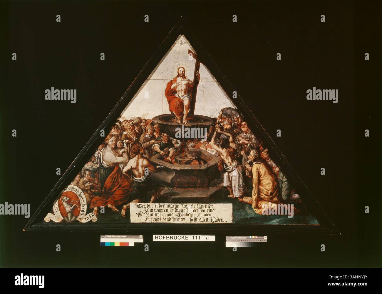 Christ as the Fountain of Grace, symbolizing the outpouring of divine ...