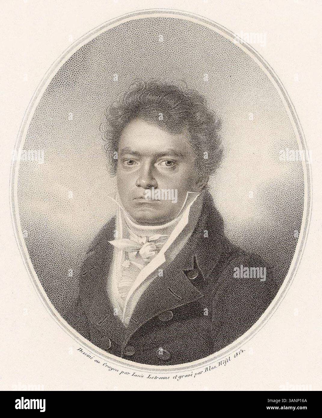 This etching by Blasius Höfel (1792–1863), based on a drawing by Louis ...