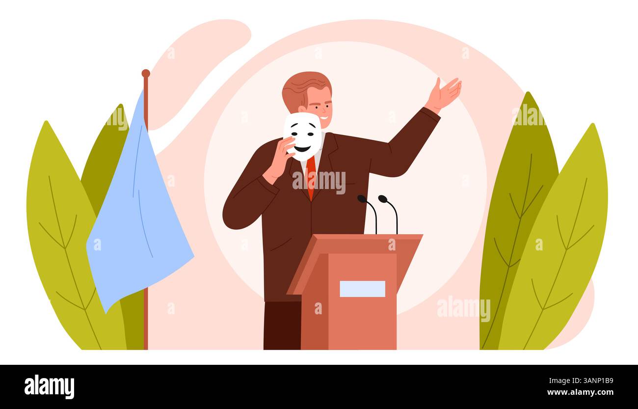 Dishonesty and hypocrisy, hiding politicians true motives, fraud ...