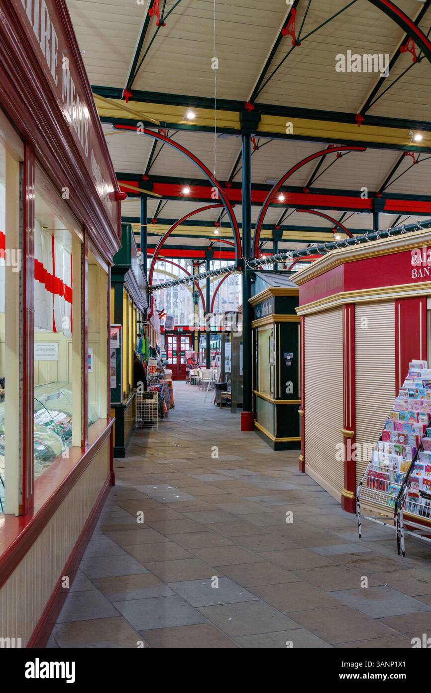 Stockport market hall Stock Photo - Alamy