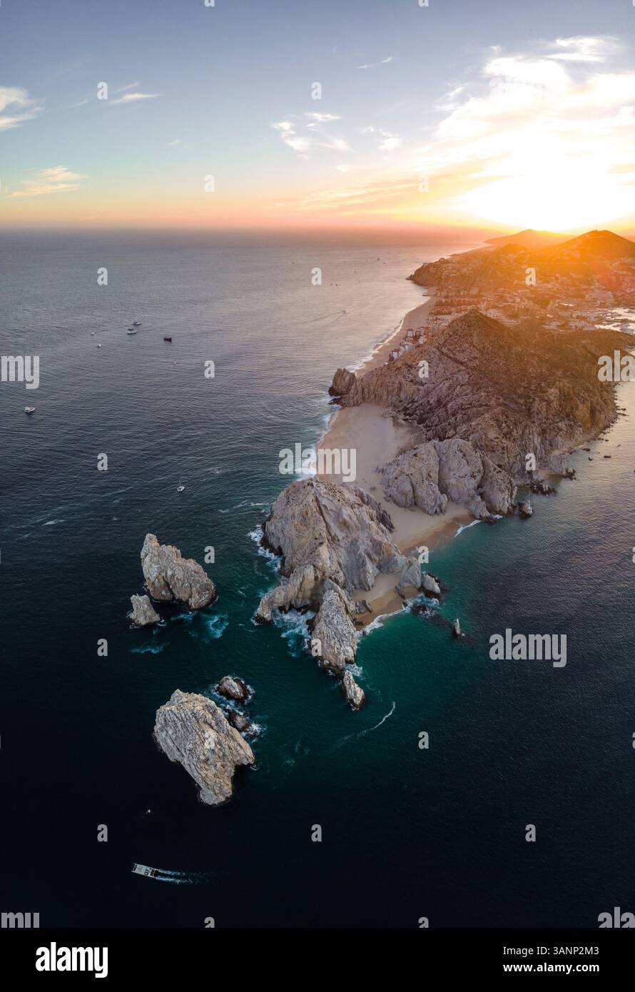 Aerial view of Cabo San Lucas, Baja California, Mexico Stock Photo - Alamy