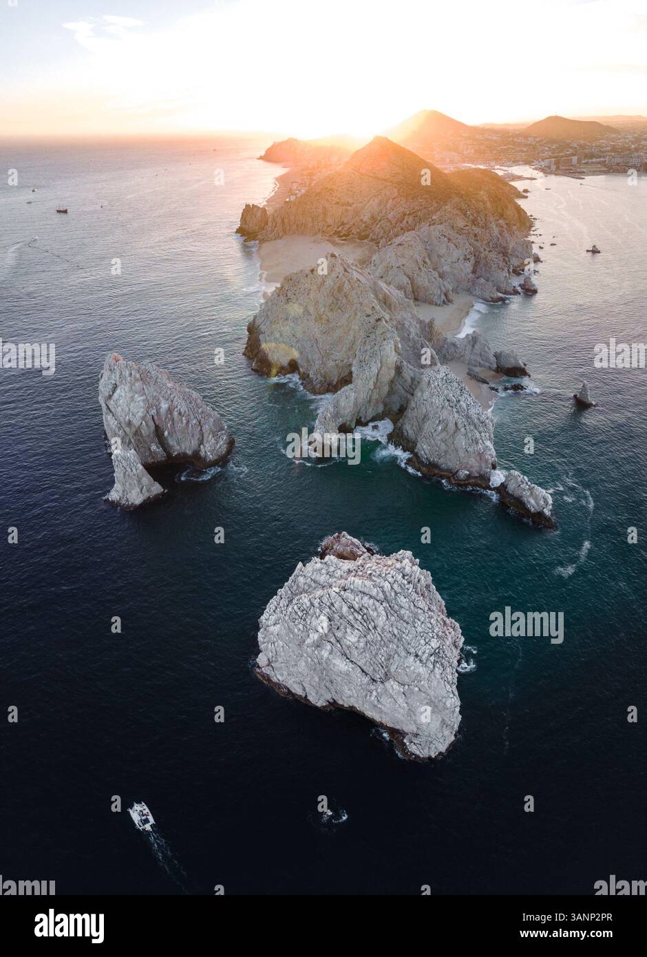 Aerial view of Cabo San Lucas, Baja California, Mexico Stock Photo - Alamy
