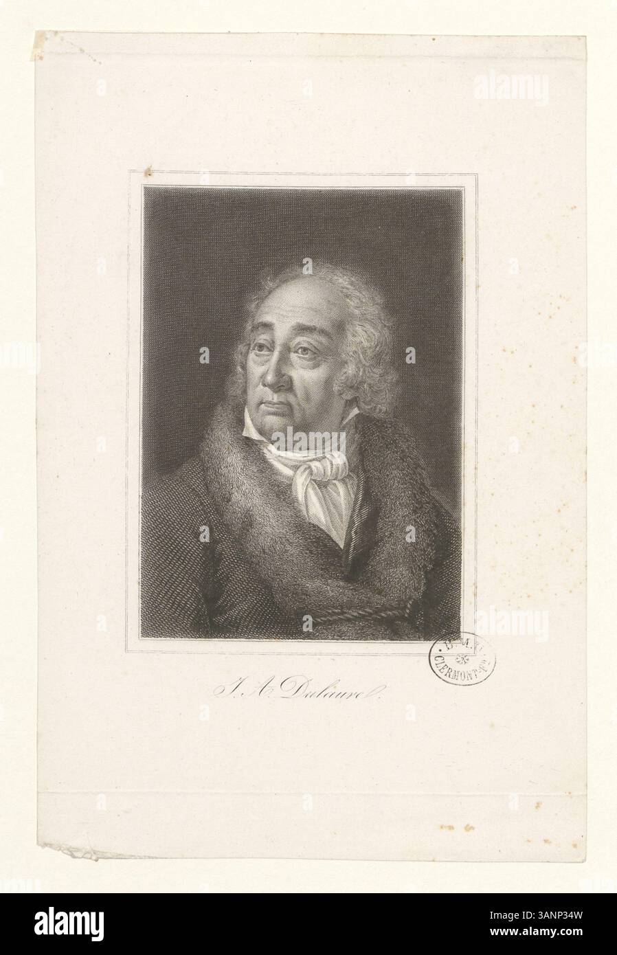 This print from the Boyer collection displays an intaglio engraving by ...