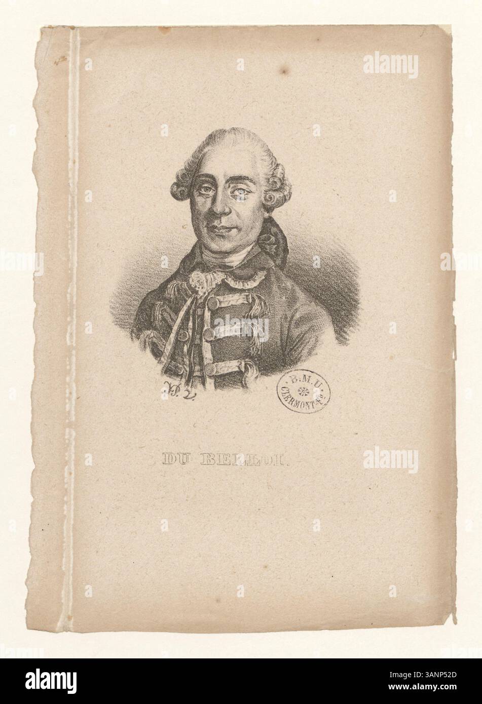 'Du Belloi' is a lithograph print created by Pierre-Laurent Buirette de ...