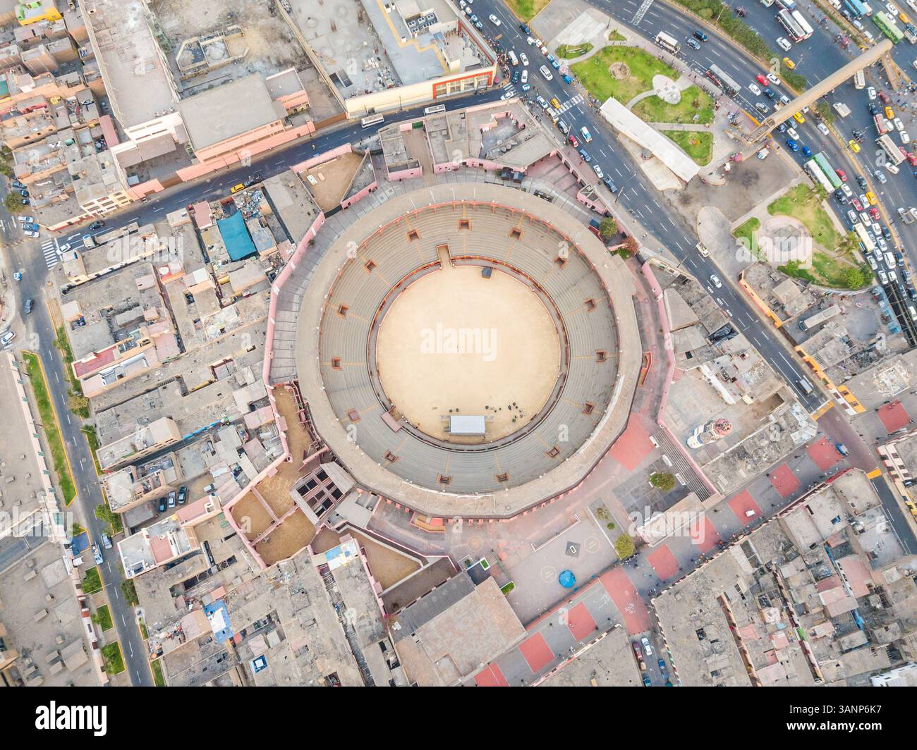 Aerial view of sport stadium arena, Lima, Peru Stock Photo - Alamy