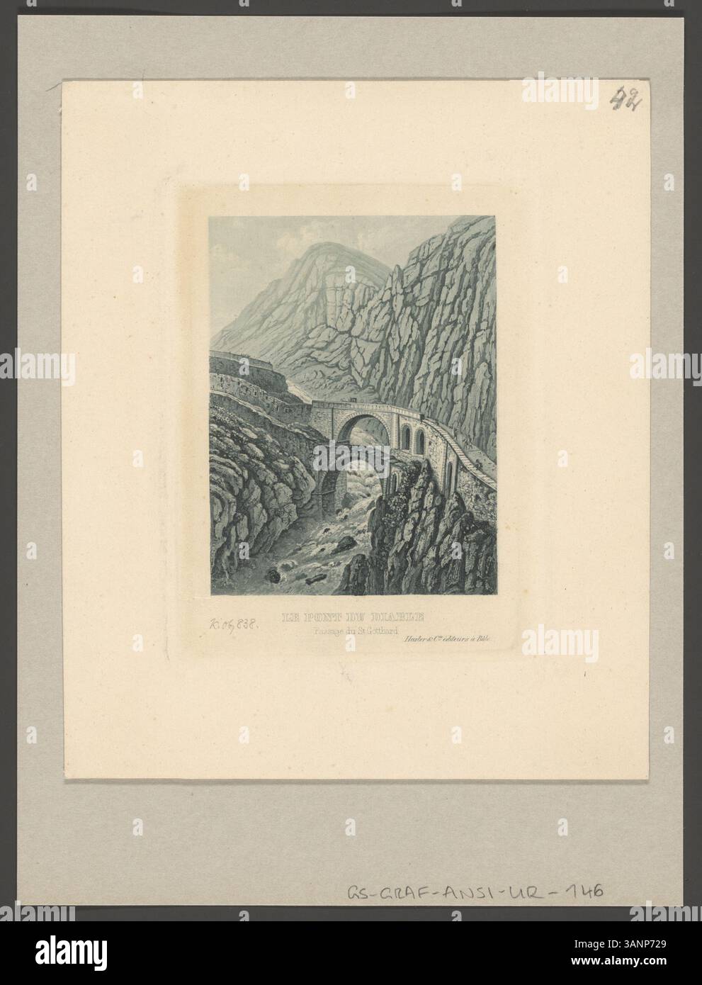 This circa 1850 print by Anton Winterlin and F. Hirchenhein depicts Le ...