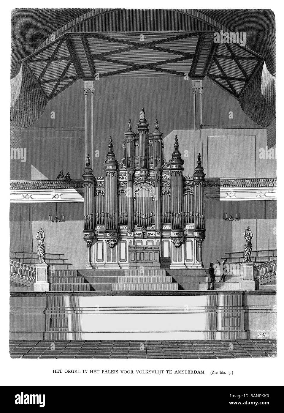 This 1875 organ, designed by Cavaillé-Coll, was installed in the Palais ...