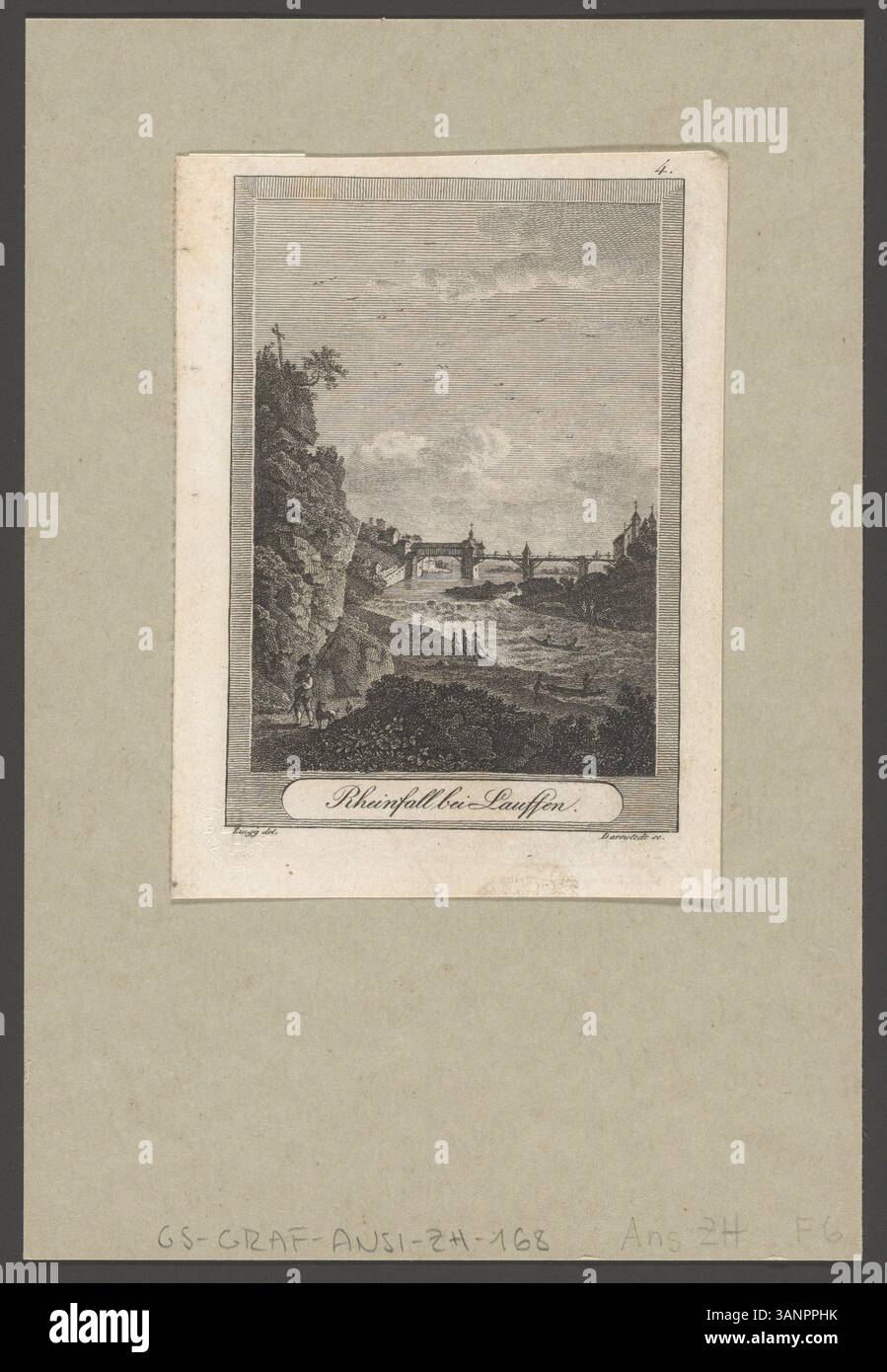 This 18th-century etching print by Adrian Zingg and Johann Adolph ...