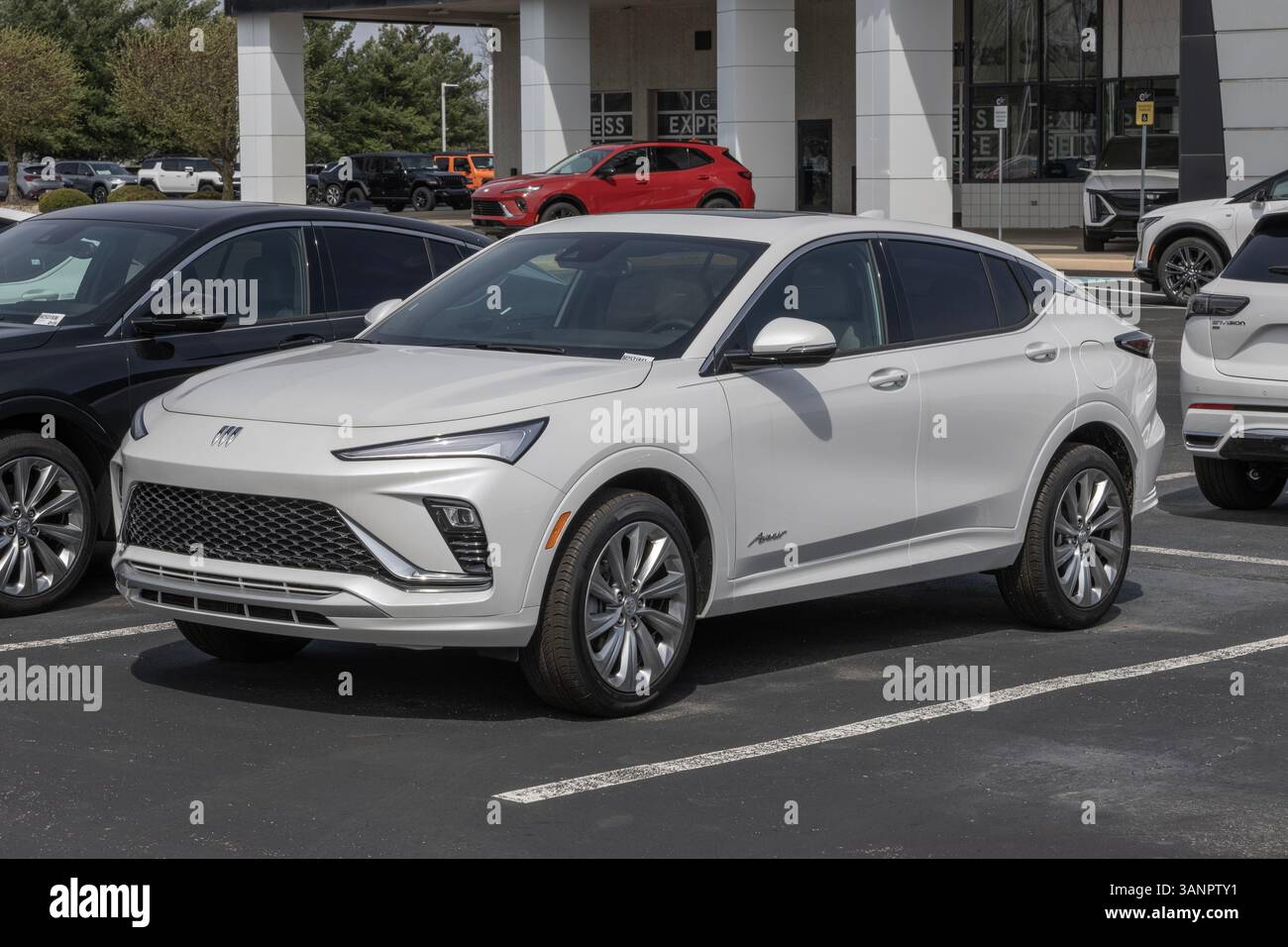 Kokomo - April 13, 2025: Buick Envista Avenir display at a dealership ...