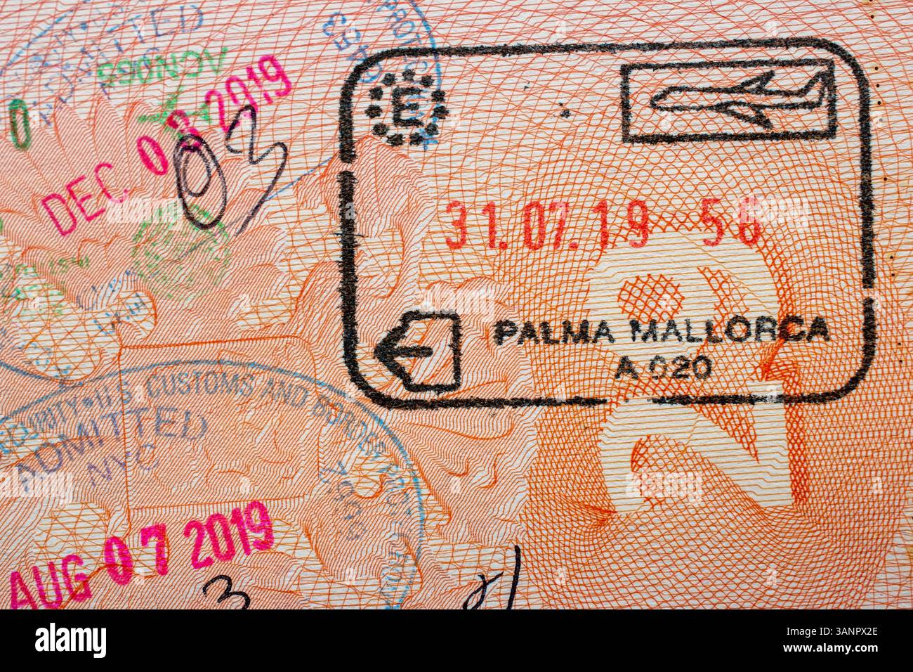 Entry marks work document hi-res stock photography and images - Alamy