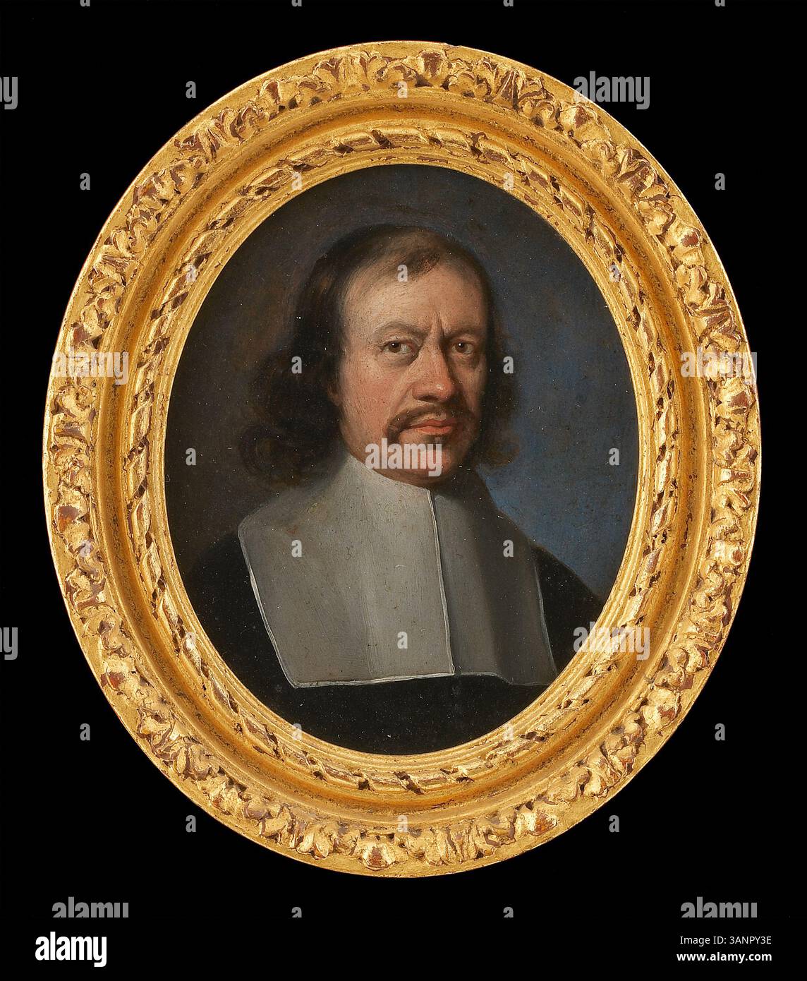 This oil on copper portrait, painted between 1600 and 1699 by an anonymous Dutch artist, depicts ...
