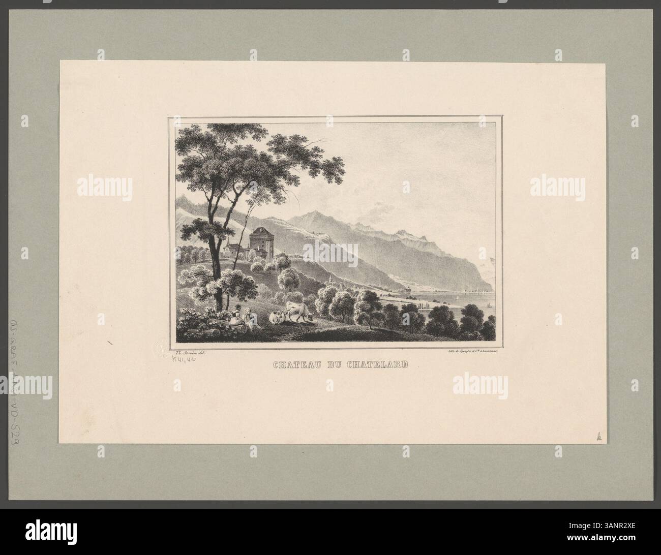 A lithograph by Christian Gottlieb Théophile Steinlen depicting the ...