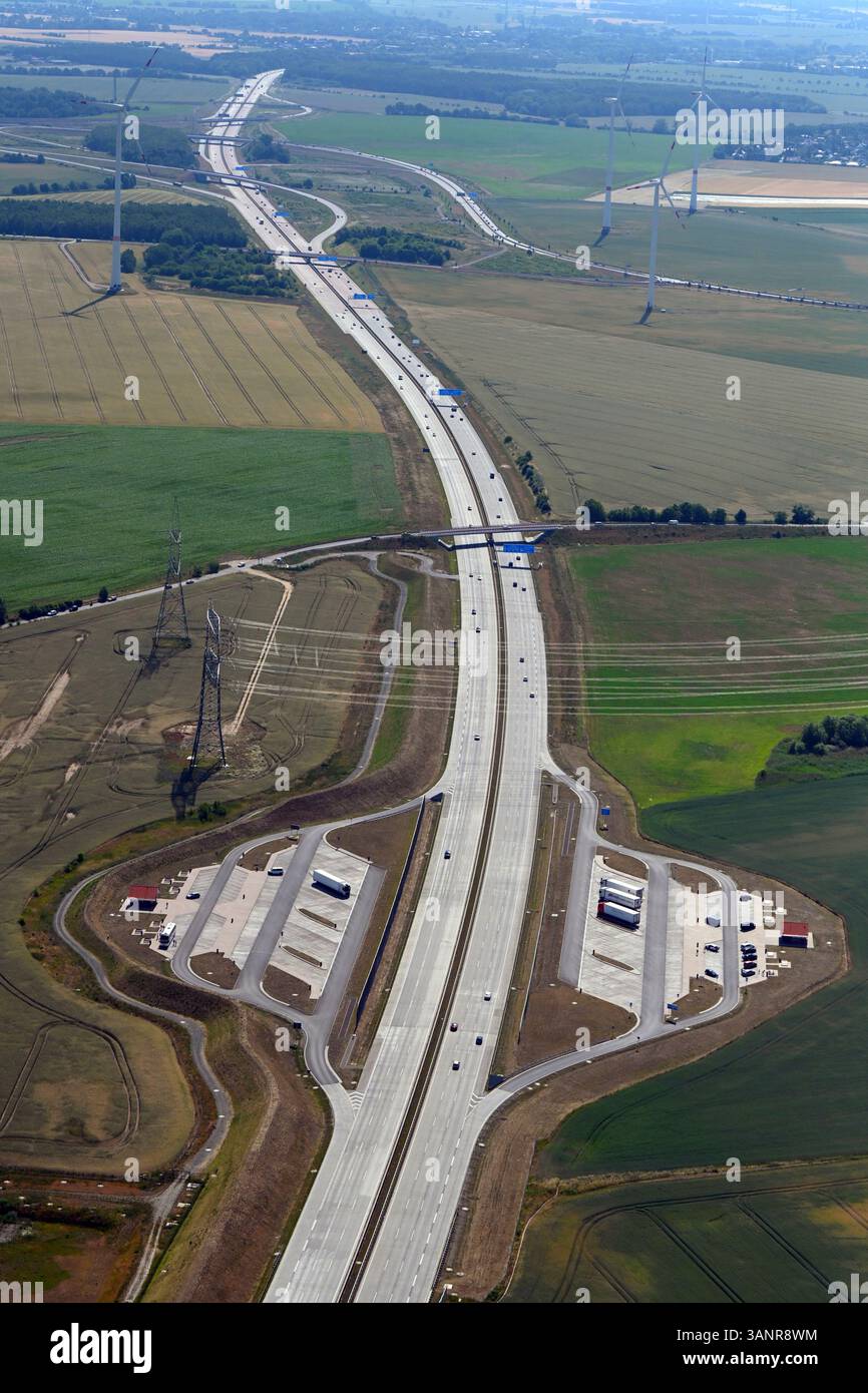 Drone view power lines highway hi-res stock photography and images - Alamy