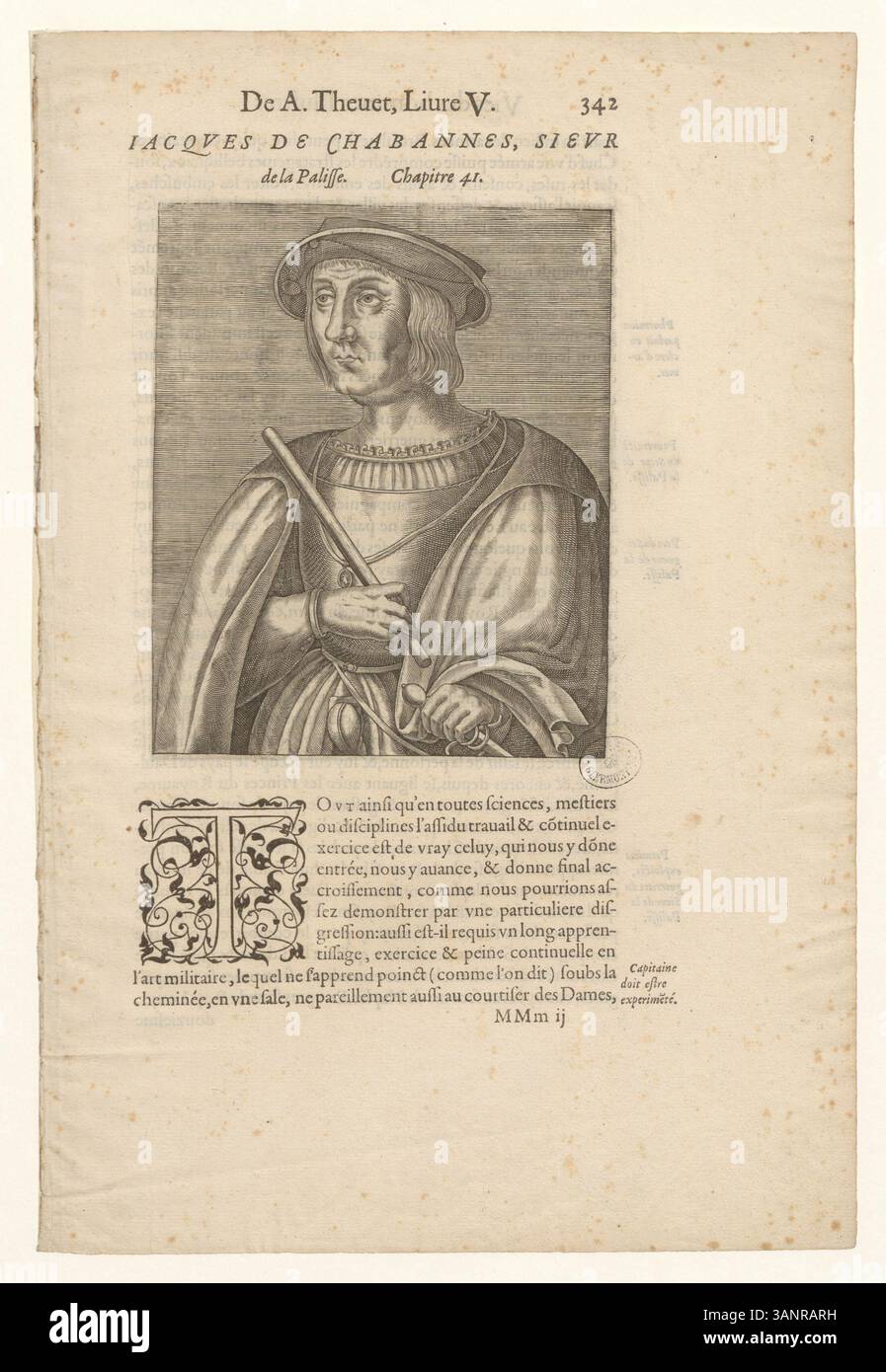 BOYER 501 features Jacques de Chabannes, sieur de la Palisse, a ...