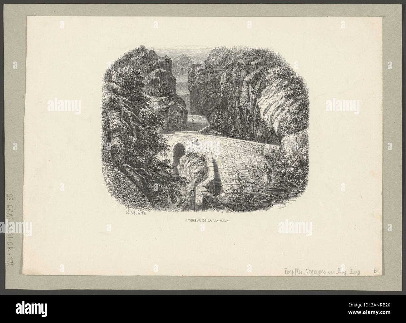 This wood engraving by Rodolphe Töpffer and Louis Brugnot, circa 1844 ...