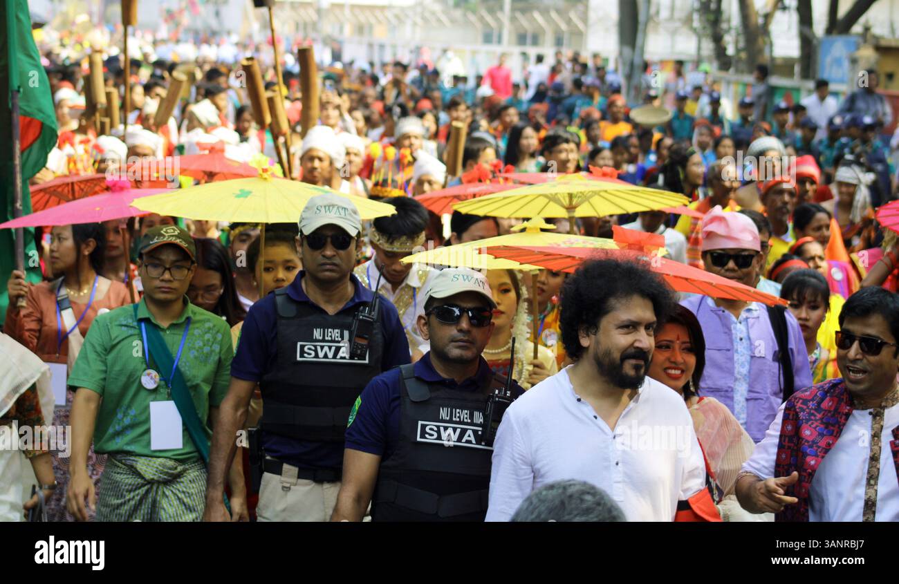 April 14, 2025, Dhaka, Dhaka, Bangladesh: At around 9:00am, the Faculty ...