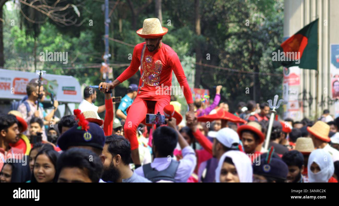 April 14, 2025, Dhaka, Dhaka, Bangladesh: At around 9:00am, the Faculty ...