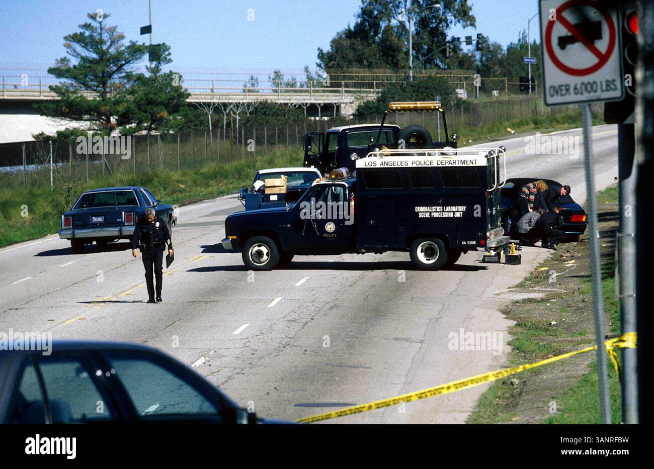 May 25, 2005 - CRIME SCENE OF BILL COSBY'S SON ENNIS COSBY MURDER IN ...