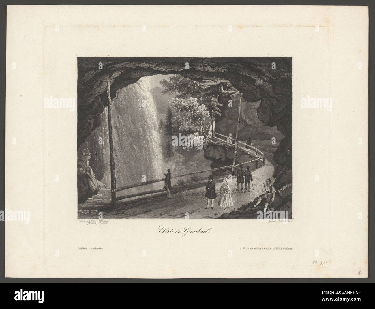 This print, created by Georg Straub and engraved by Lukas Weber ...