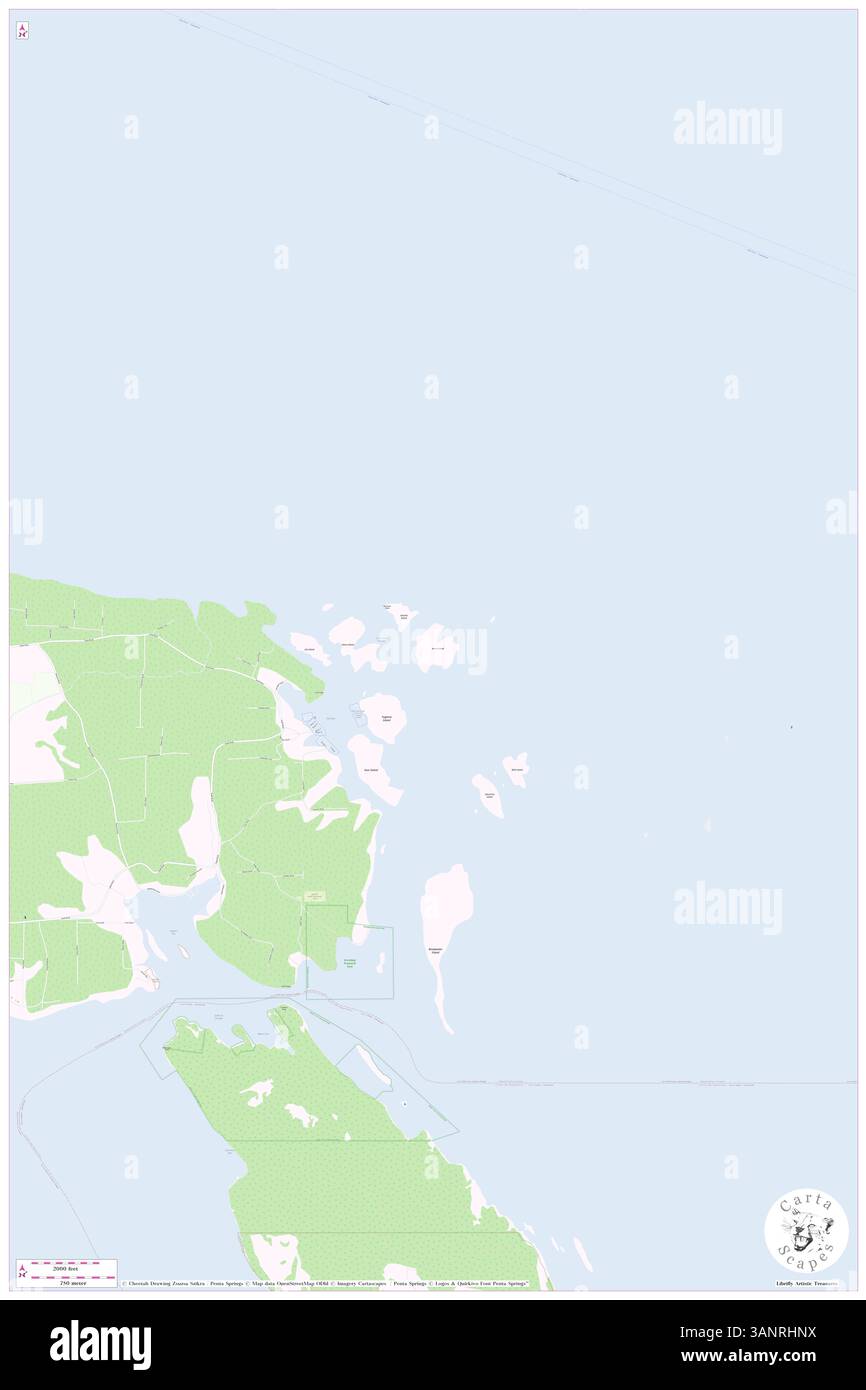 Acorn island Cut Out Stock Images & Pictures - Alamy