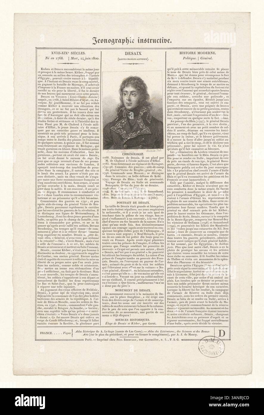 This lithograph by Achille Devéria presents an instructive iconography ...