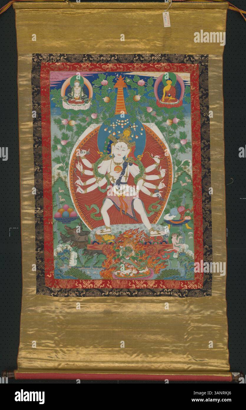 A traditional Chinese painting in The Palace Museum, demonstrating the ...