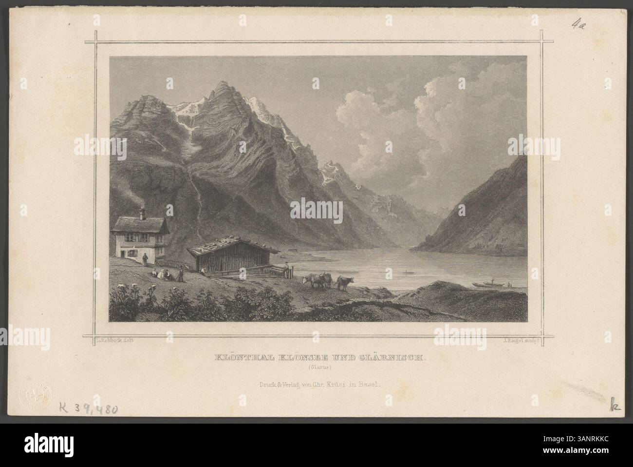 This steel engraving by Ludwig Rohbock and Jobst Riegel from circa 1870 ...