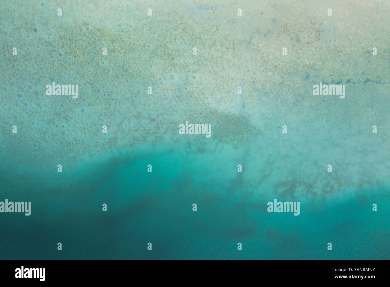Aerial view of abstract beach with turquoise water and beautiful ...