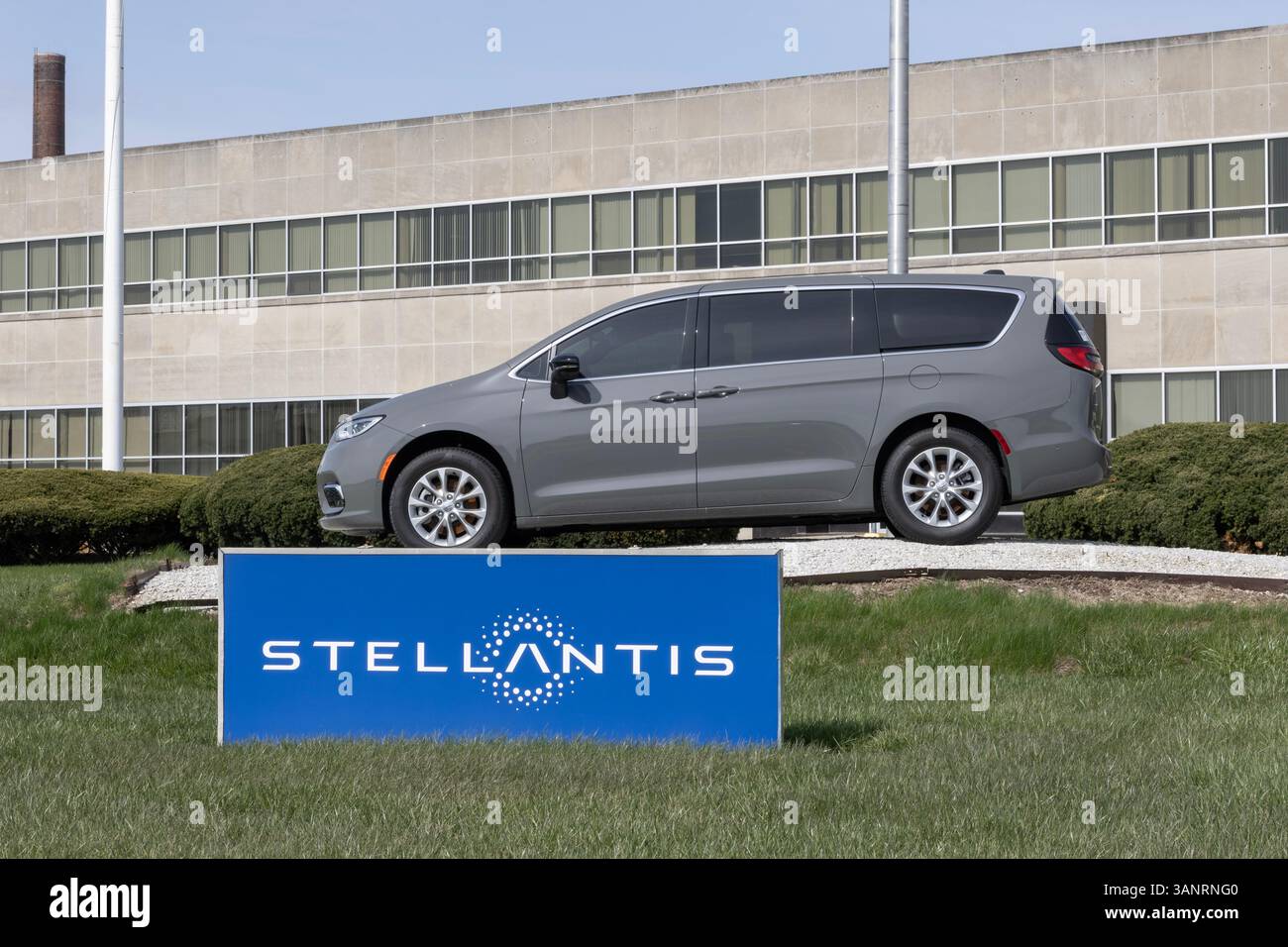 Kokomo - April 13, 2025: Stellantis Transmission plant. Chrysler ...