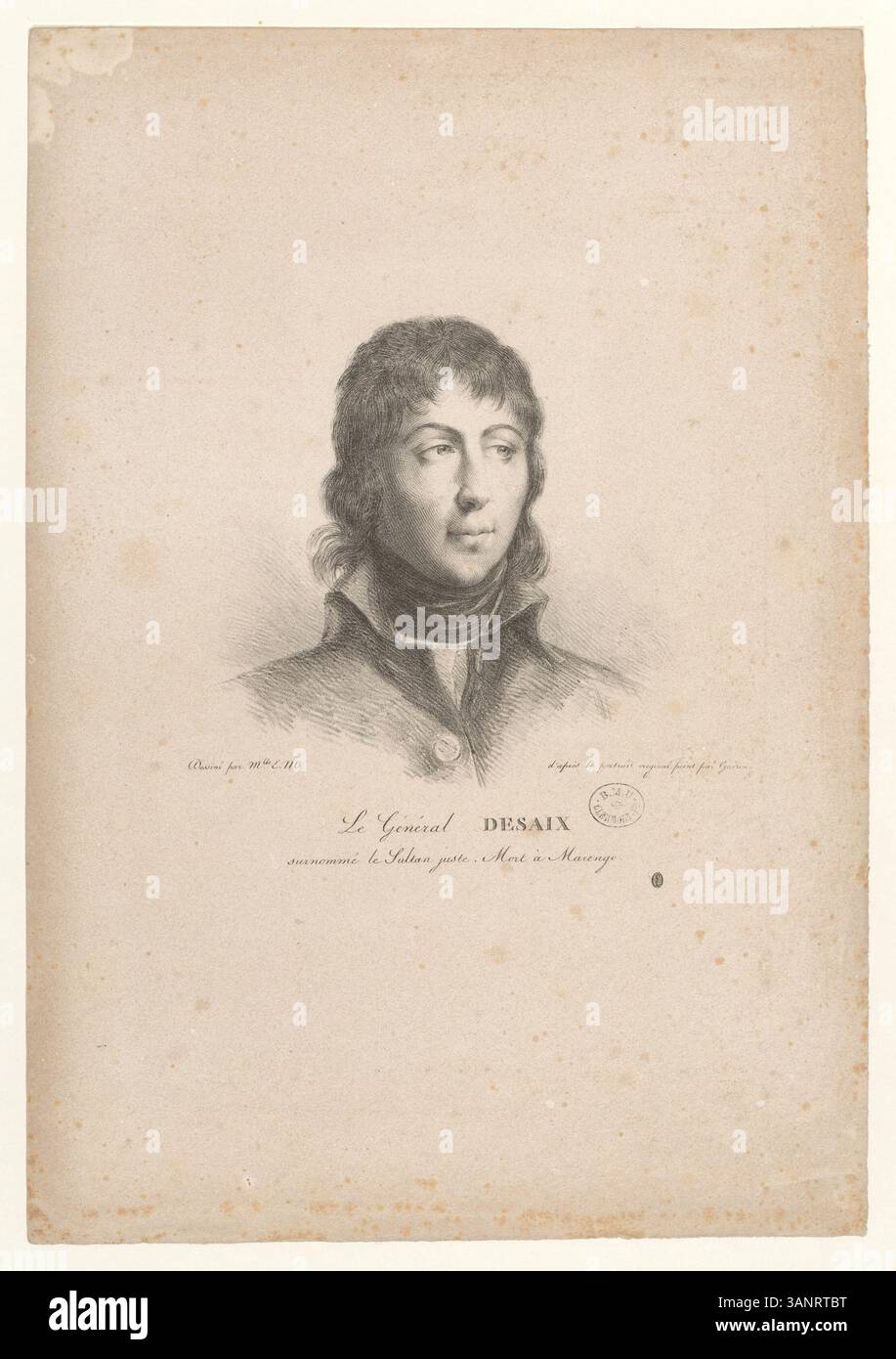 BOYER 737 depicts General Louis Desaix, known as the 'Just Sultan,' who ...