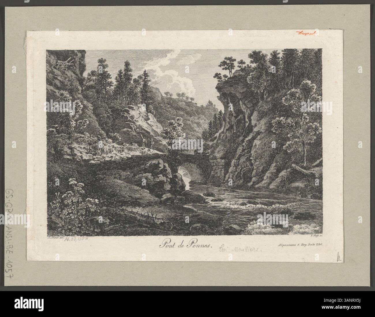 This 1818 print by Jacques-Henri Juillerat, etched by Franz Hegi ...