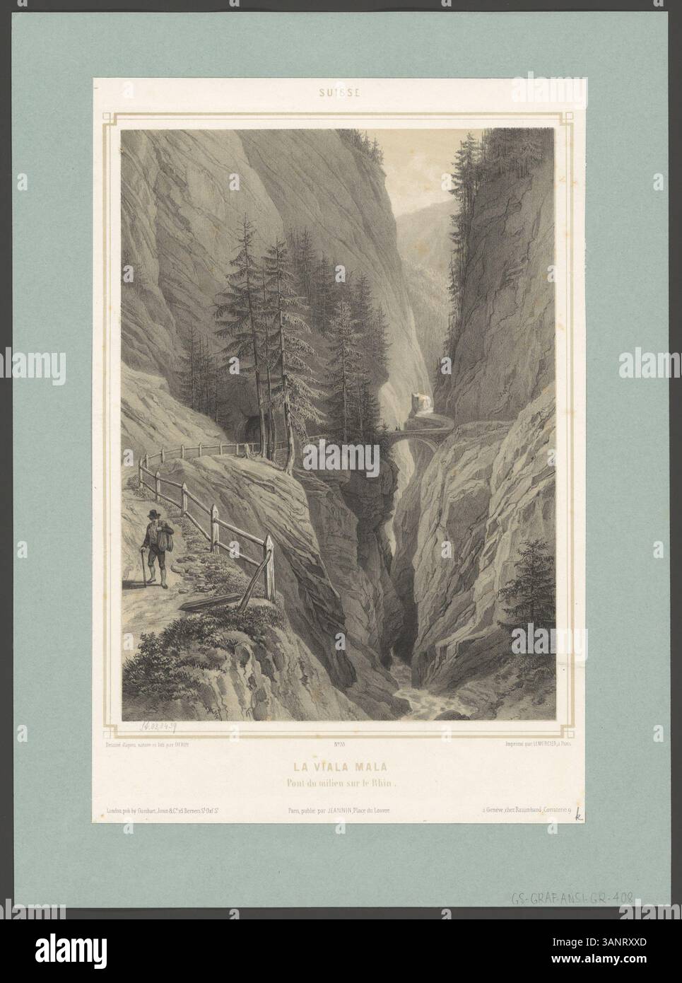 This lithograph by Isidore Laurent Deroy between 1845 and 1851 ...