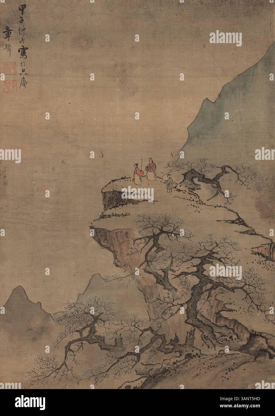 A notable Ming Dynasty work from the Tianjin Museum, this piece ...