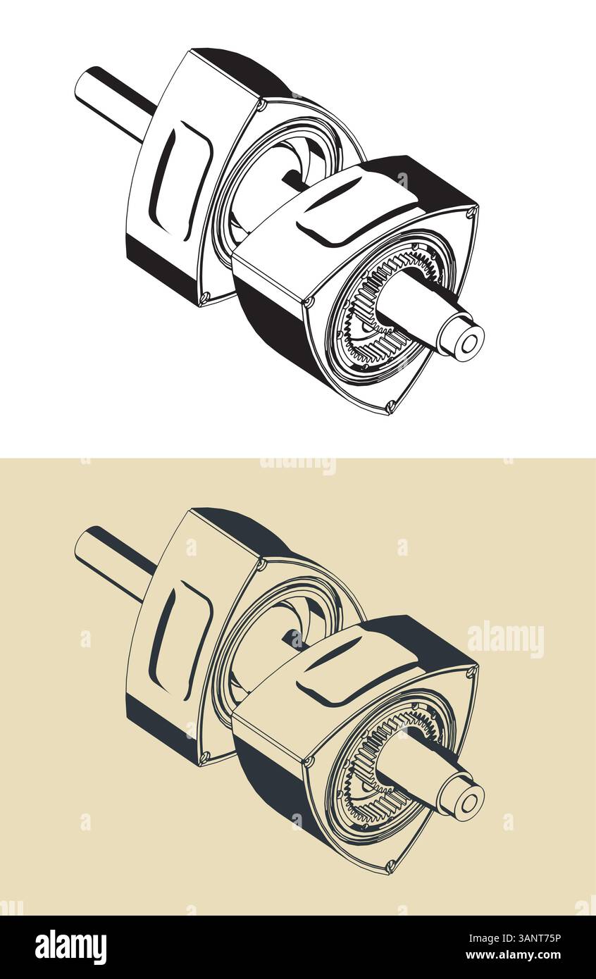 Front and rear rotors on eccentric shaft of a wankel rotary engine ...