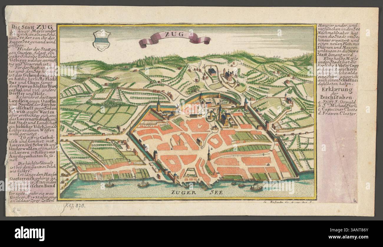 This circa 1700 etching by Gabriel Bodenehr presents a depiction of the ...