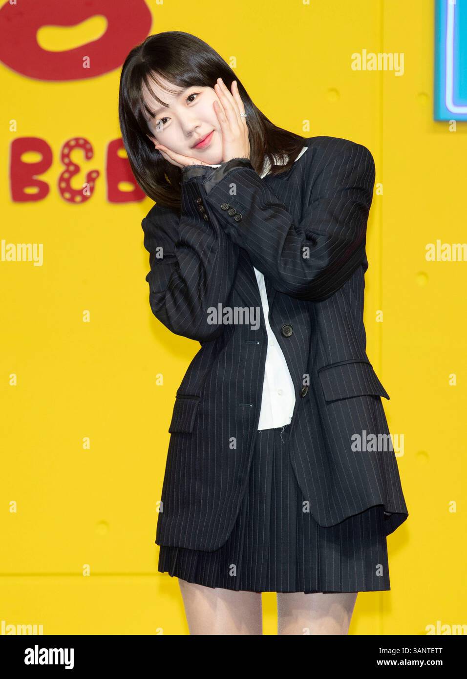 15 April 2025 – Seoul, South Korea: South Korean actress Ji Ye-eun ...
