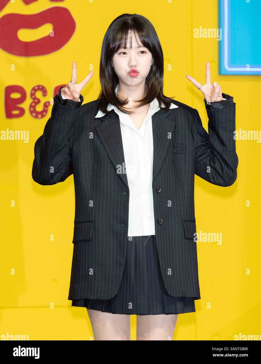 Seoul, South Korea. 15th Apr, 2025. South Korean actress Ji Ye-eun ...