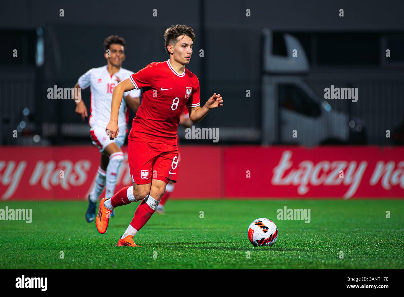 Mielec, Poland - OCTOBER 9, 2024: 2025 UEFA European Under-19 ...