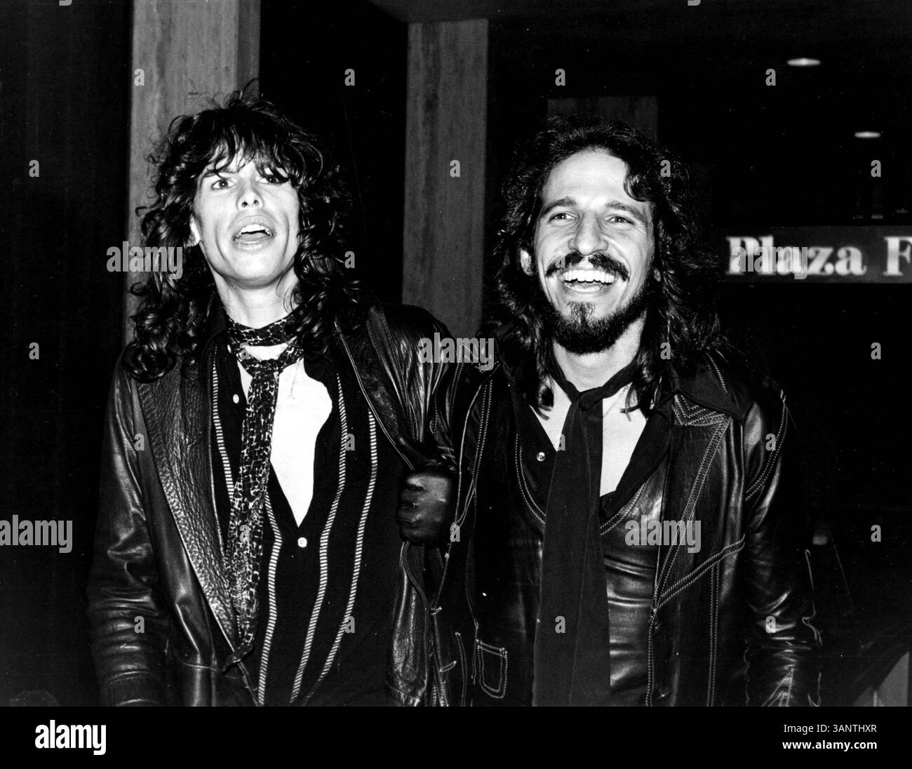 Band aerosmith Black and White Stock Photos & Images - Alamy