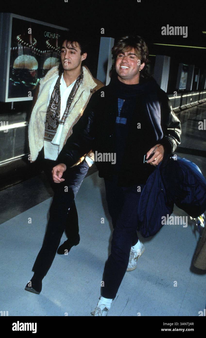 Wham andrew george 1985 hi-res stock photography and images - Alamy
