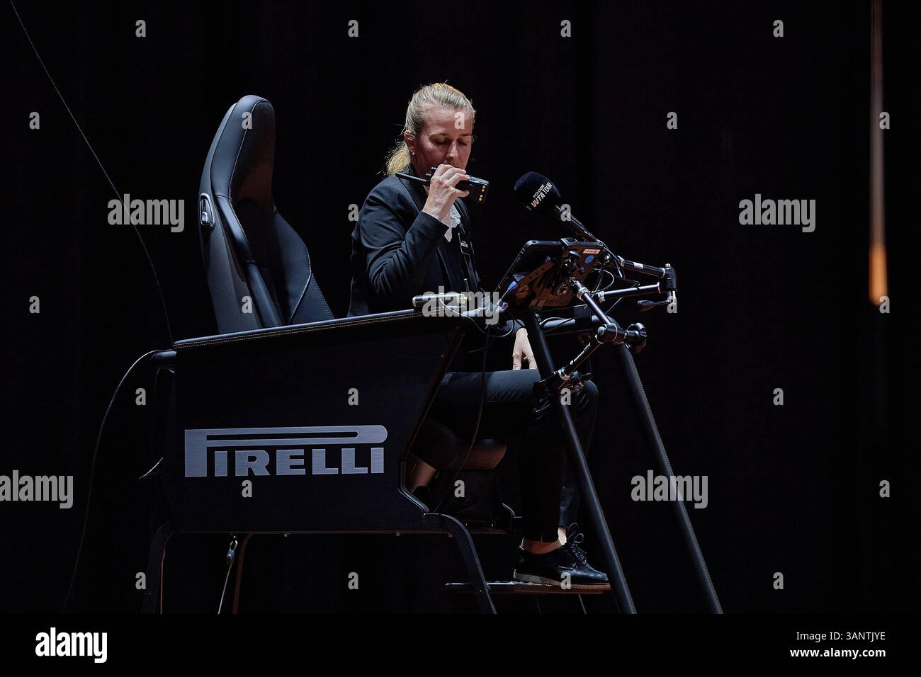 April 15, 2025, Stuttgart, Baden-Wuerttemberg, Germany: Miriam Bley ...