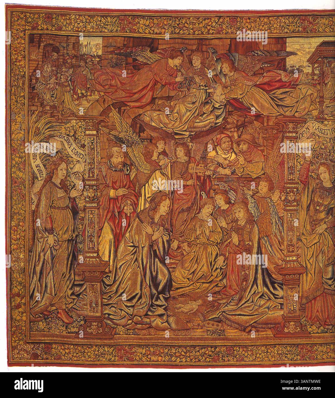 A Brussels tapestry, dated circa 1520, originally owned by Bishop ...